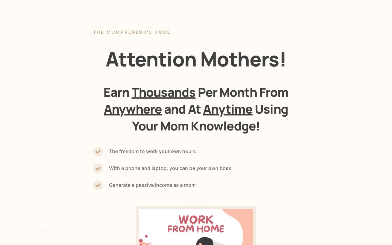 The Mompreneuer's Code